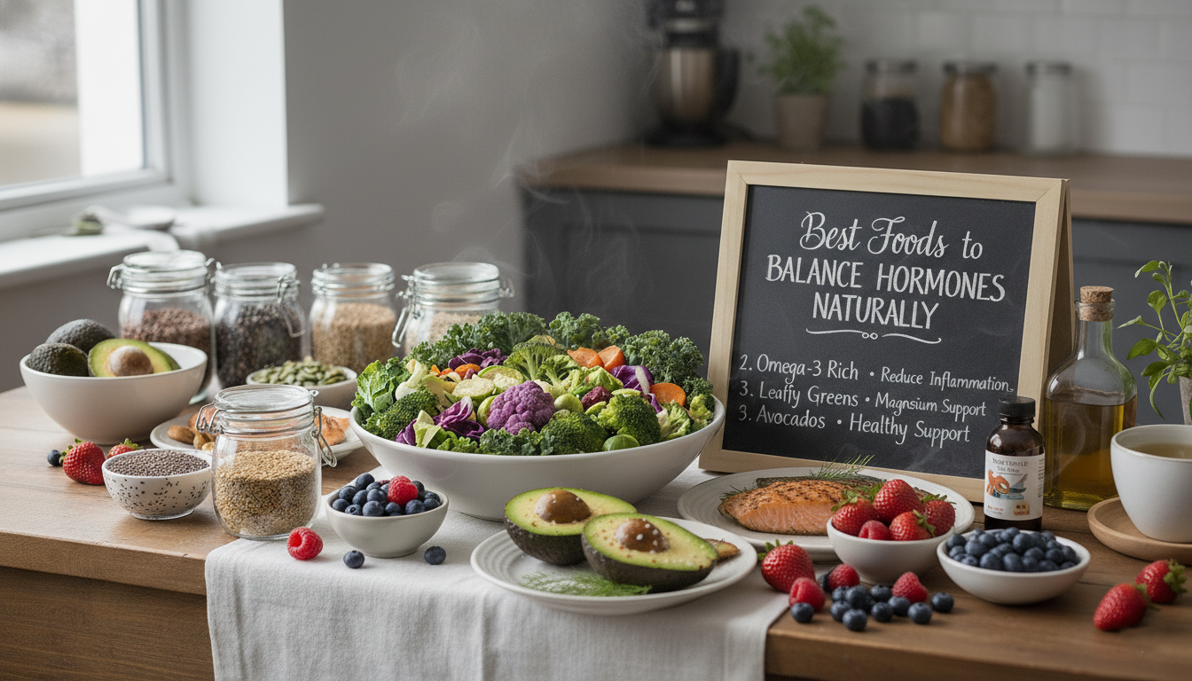 8 Natural Ways to Balance Hormone Levels Naturally with Food