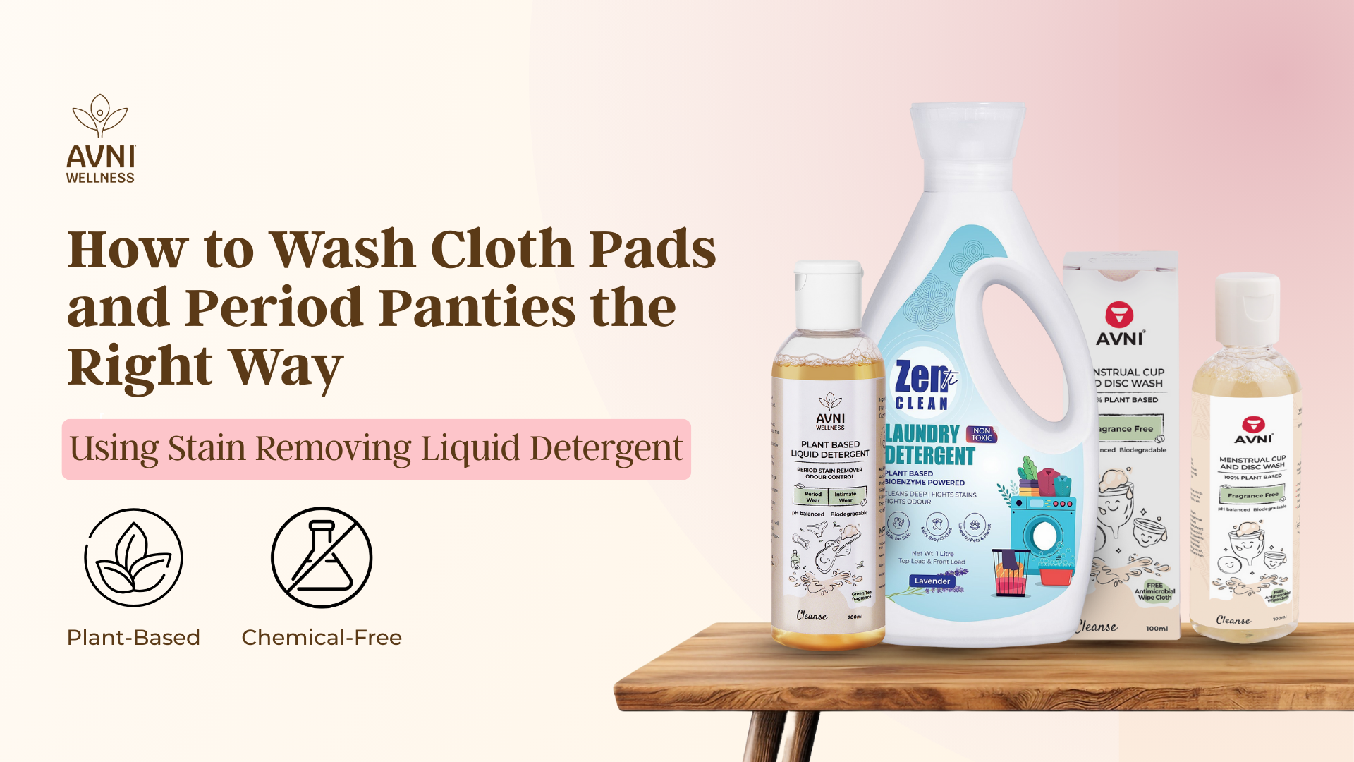 How to Wash Cloth Pads and Period Panties the Right Way Using Stain Re