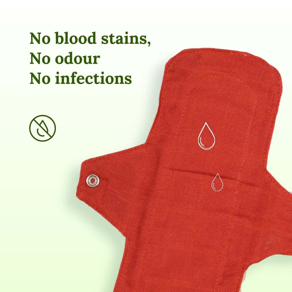 Buy Reusable Cloth Pad - Cotton Pads Online | Avni Wellness